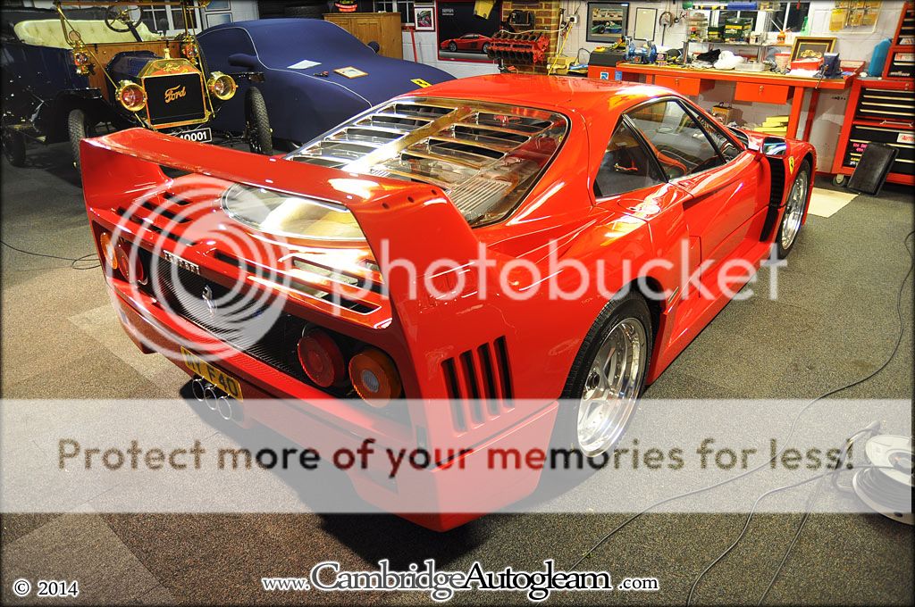 Cambridge Autogleam: Ferrari F40 Correction Detail write up and video ...