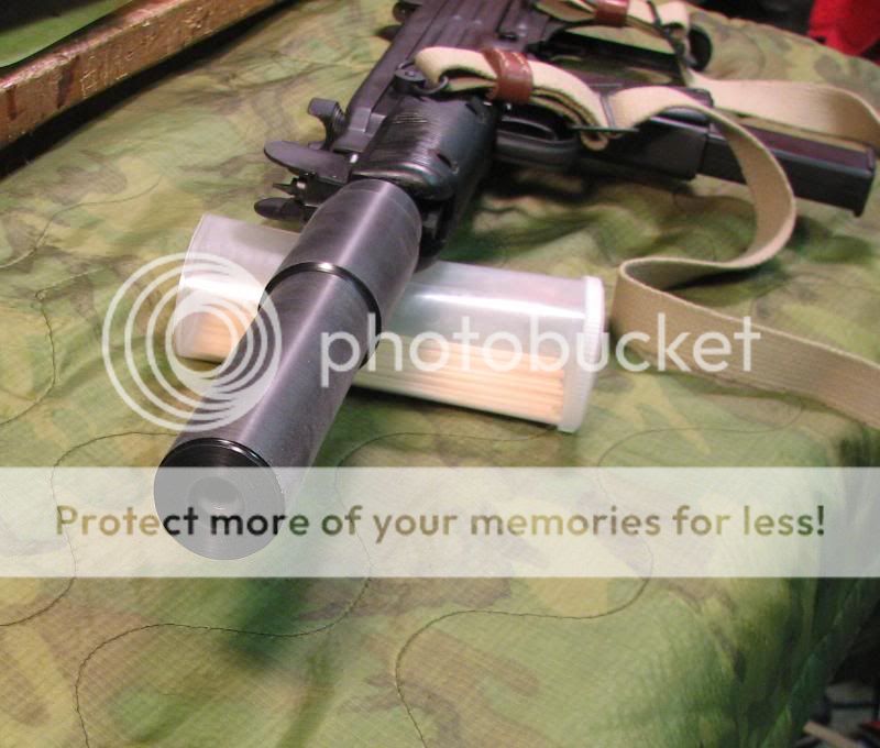 Uzi Fake Suppressor for 16" barrel 9mm. - AR15.COM