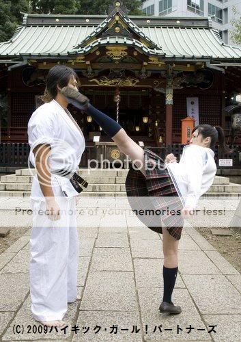 HIGH KICK GIRL (Japan) - Bullets 'n' Babes