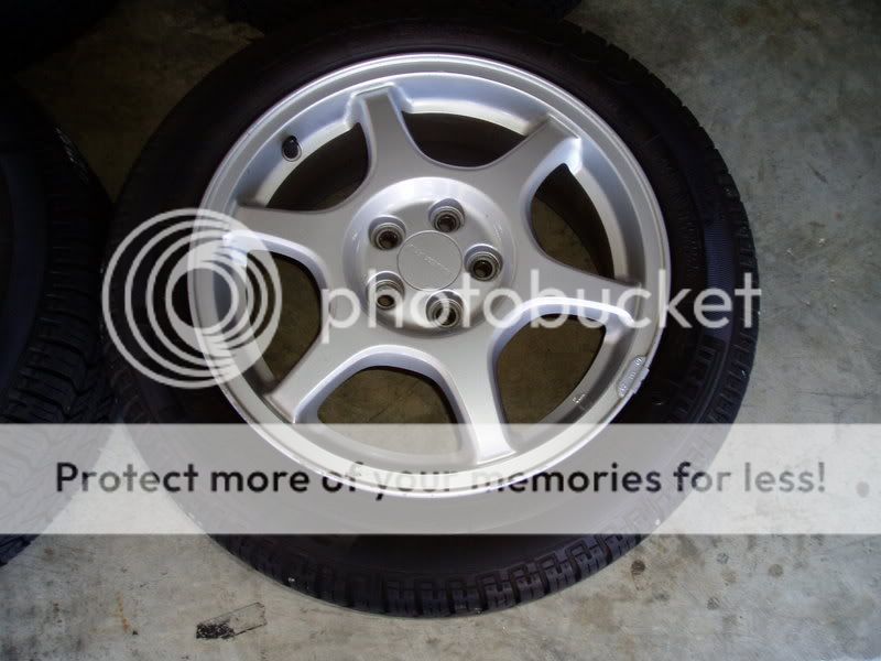 silver 6 spoke stock impreza rs wheels - clear 4pots! - NASIOC