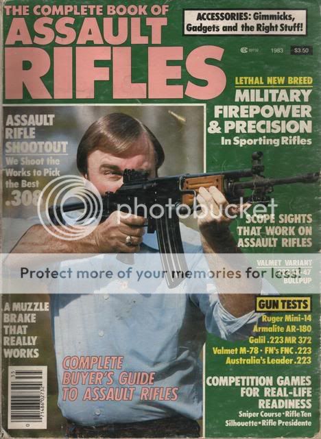 Remember those kick *** assault rifle magazines from the 1980's ...