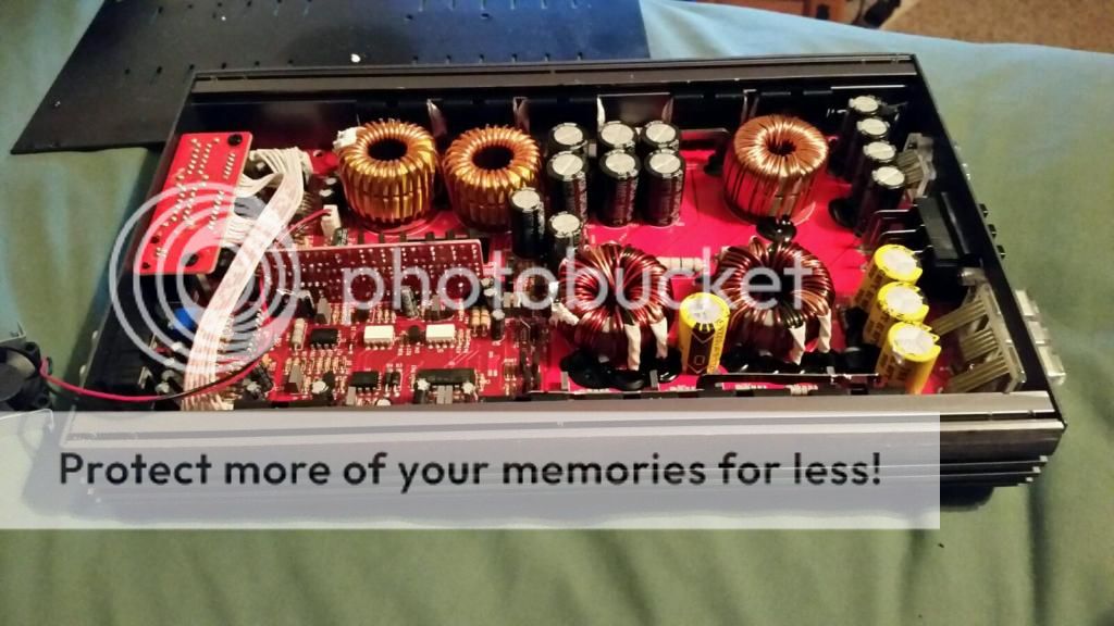 Logic Soundlab TX3000D - Amp Guts - Steve Meade Designs