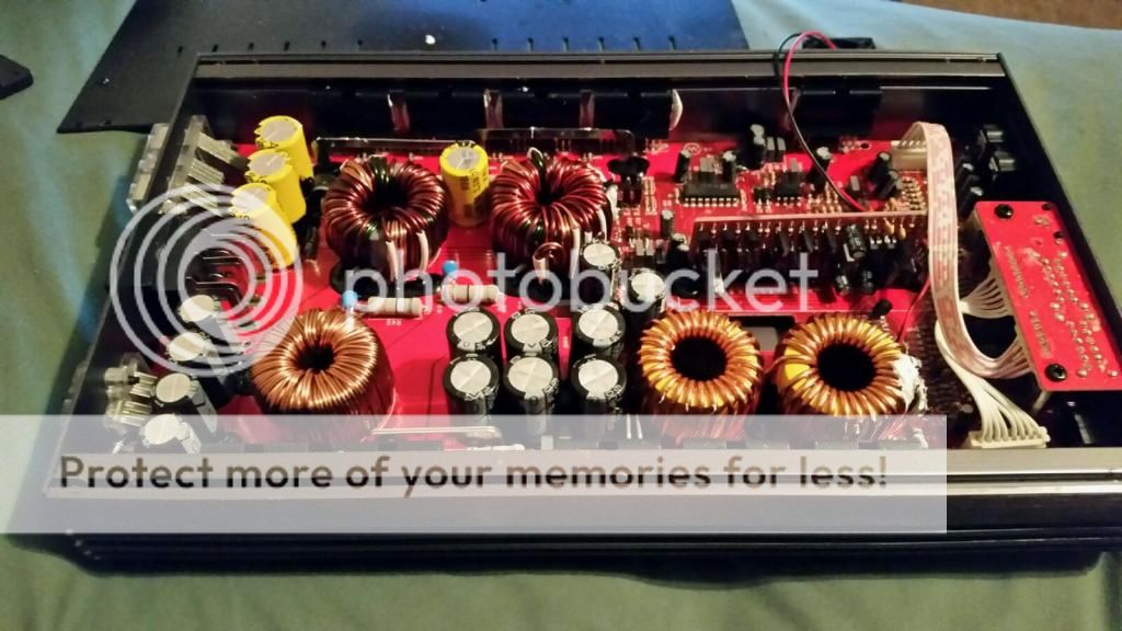 Logic Soundlab TX3000D - Amp Guts - Steve Meade Designs