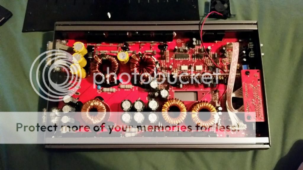 Logic Soundlab TX3000D - Amp Guts - Steve Meade Designs