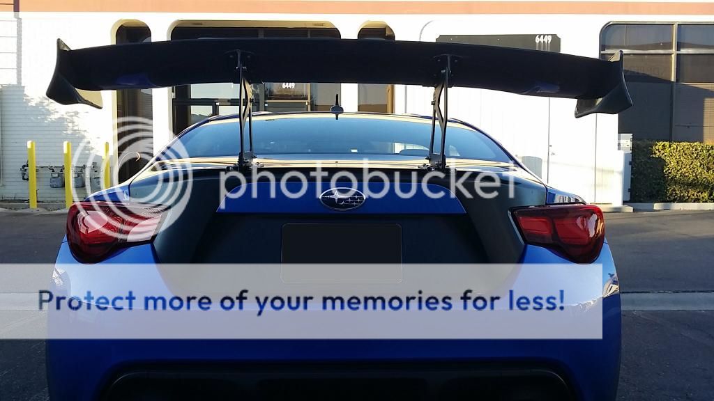 Blitz GT Wing (Carbon) for 86 / BRZ - Toyota GR86, 86, FR-S and Subaru ...