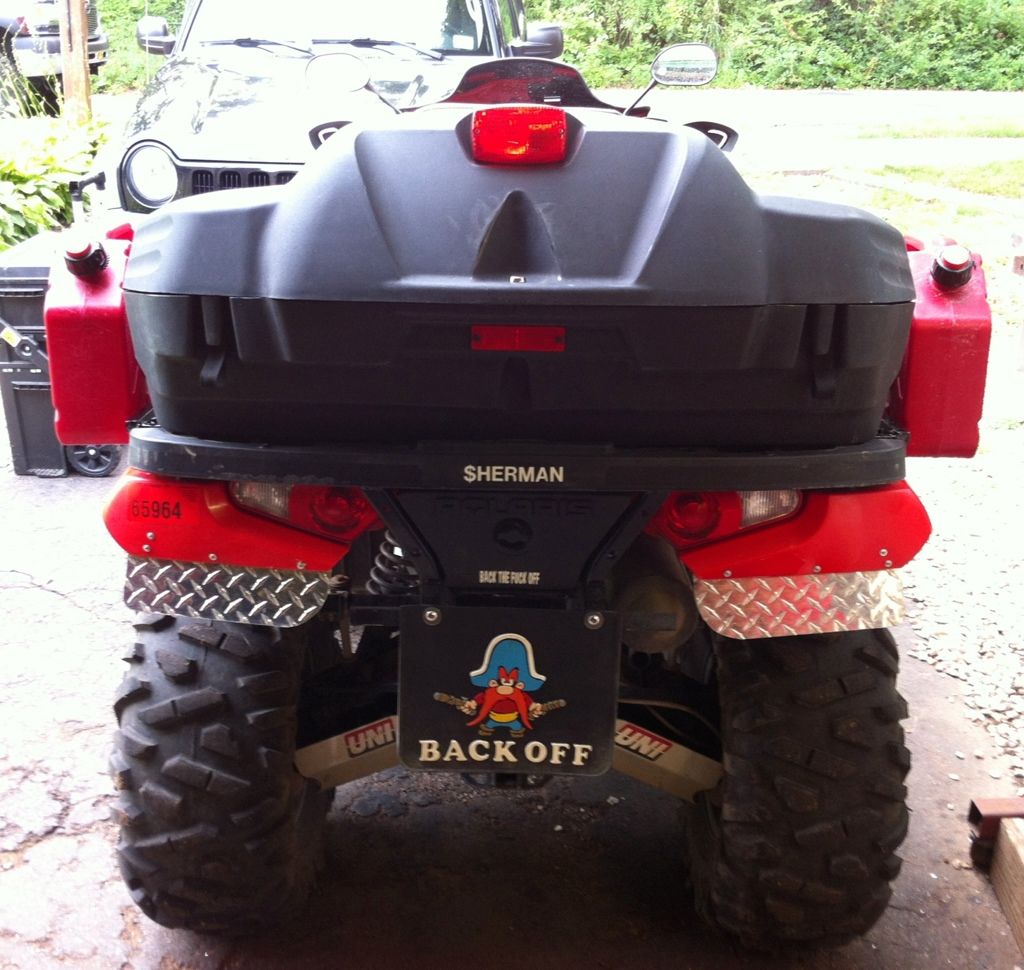 rotopax 4 gallon mounting question | Polaris ATV Forum