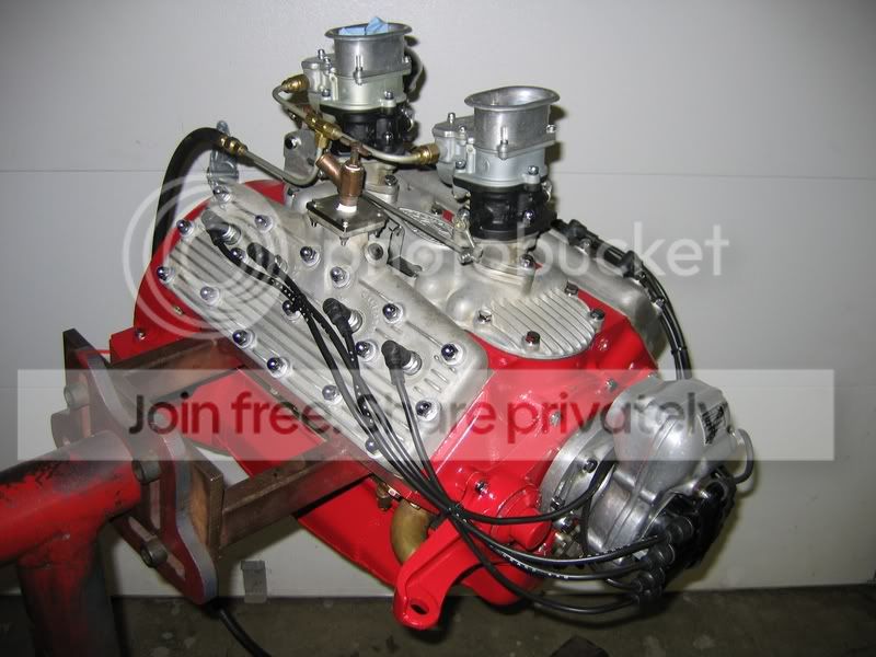 Finished flathead v8-60 engine for hydroplane | The H.A.M.B.