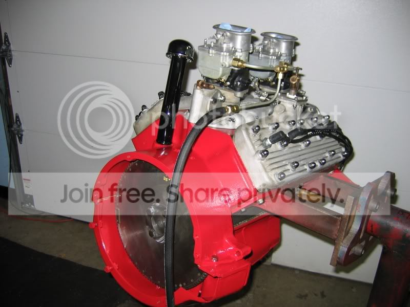Finished flathead v8-60 engine for hydroplane | The H.A.M.B.