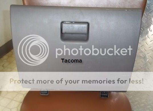 96-02 4runner glove box lock into a 01-04 Tacoma Prerunner...anyone ...