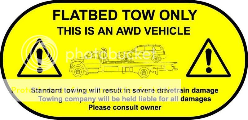 AWD tow Decal | Toyota All-Trac Forum