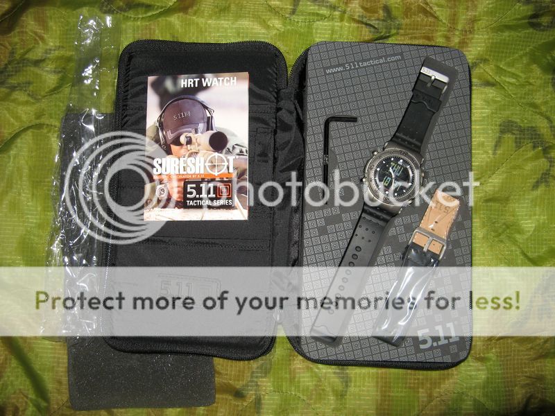 [Verkauf] - 5.11 H.R.T. Uhr mit Titangehäuse, Ballistikrechner und ...