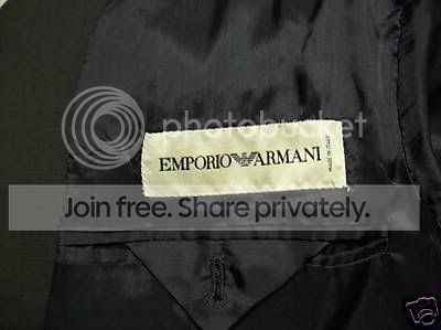Need help with this Armani tag/label | Men's Clothing Forums