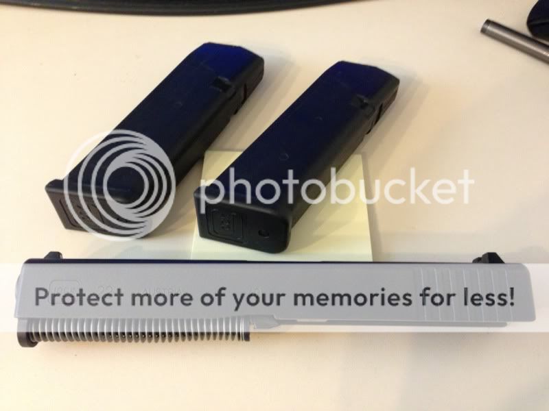 SOLD - Complete Glock 22 Gen 3 slide w/ 2 mags - Calguns.net