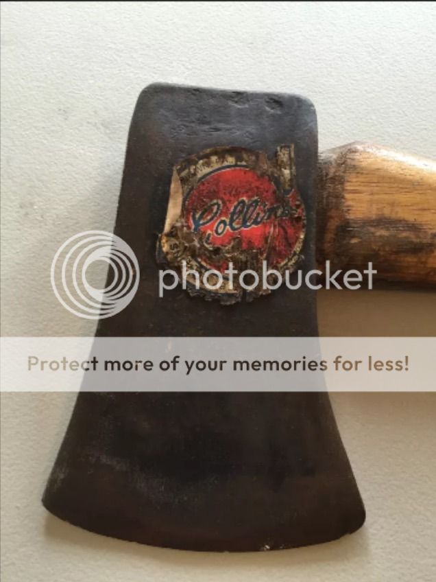 Can anyone identify this "collins" axe? | BladeForums.com