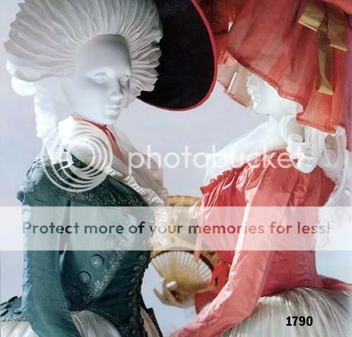 1790's Zone Front Dress Part 1: Fabric, Inspiration and Research ...