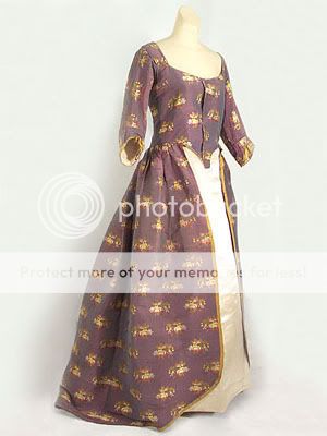 1790's Zone Front Dress Part 1: Fabric, Inspiration and Research ...