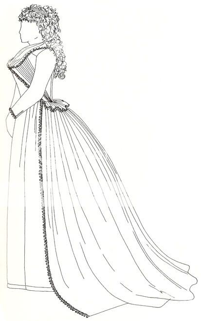 1790's Zone Front Dress Part 1: Fabric, Inspiration and Research ...