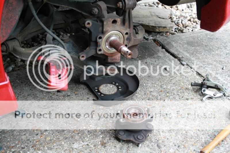S14 Rear Hub Bearing - How to