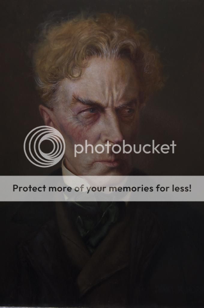 THE MYSTERIOUS DR. PRETORIUS! OIL PAINTING