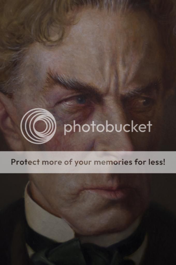 THE MYSTERIOUS DR. PRETORIUS! OIL PAINTING