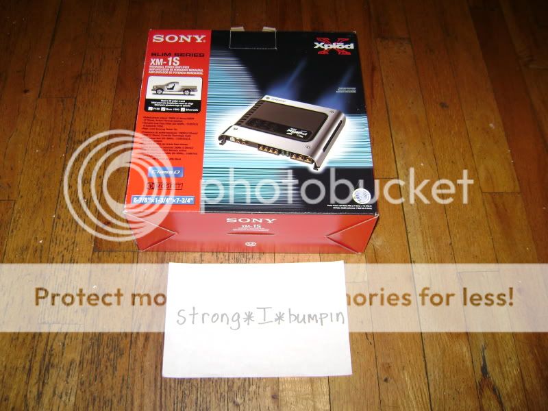 Sony XM-1S Amp... | DIYMobileAudio.com Car Stereo Forum