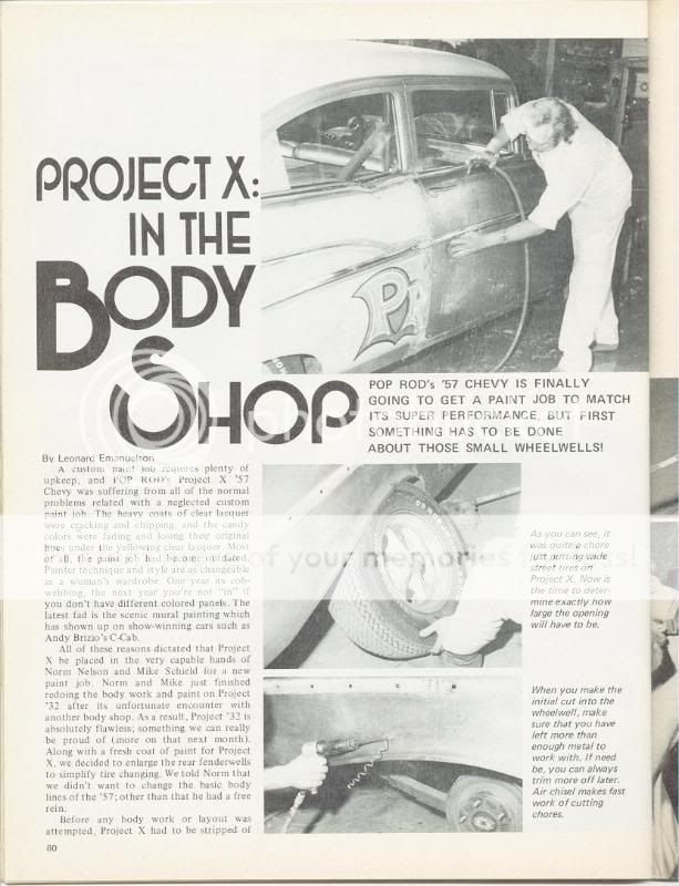 Hot Rods - Project X Question? | The H.A.M.B.