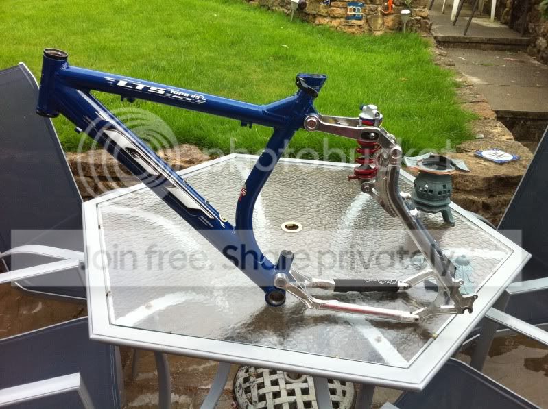 GT LTS 1000 DS FRAME 16" With very rare factory disc mo | Retrobike