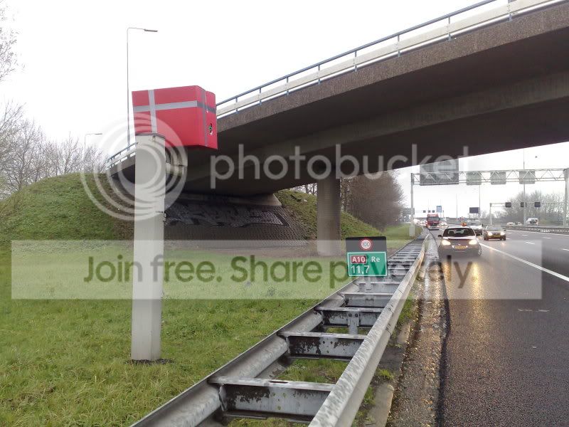 Santa Claus visits the Dutch speed cameras