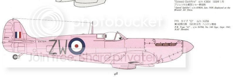 SPITFIRE MK.I PR tYPE G
