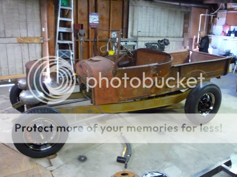 Model A vs Model T pickup box. | The H.A.M.B.