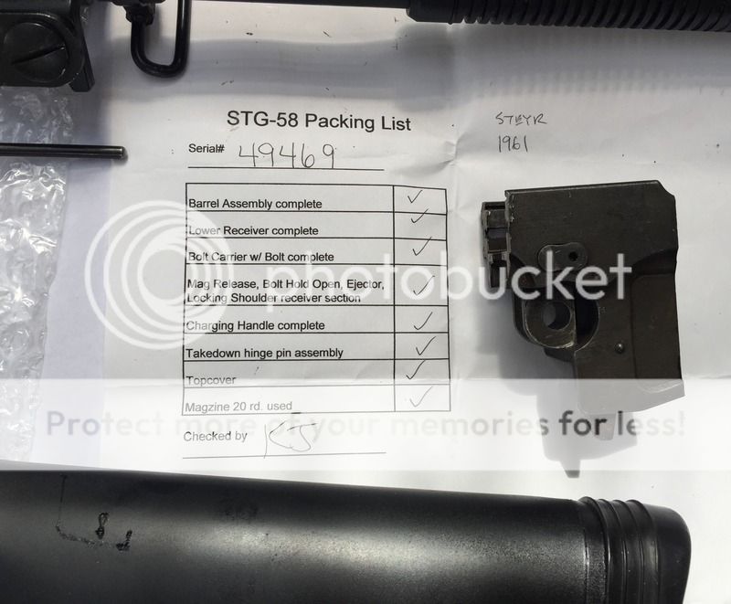SPF or Removed: FAL Metric (StG 58/Imbel/Israeli – Furniture, Misc ...