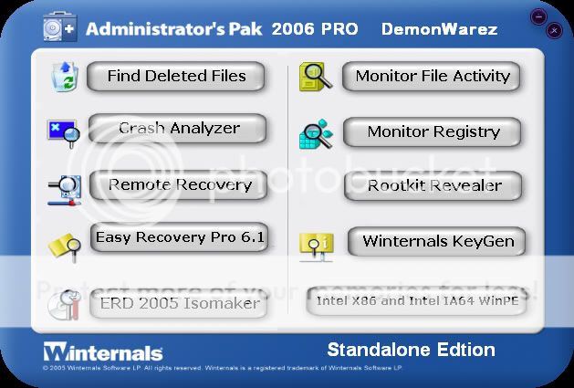 Winternals Erd Commander 2005 - madisonblogs