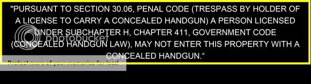 texas were you cant carry question - AR15.COM