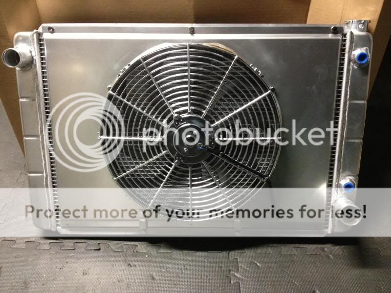 Aluminum radiators & fans, which ones fit right??? | GBodyForum - 1978 ...
