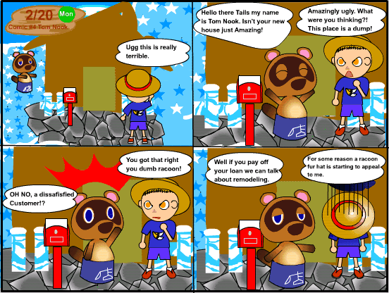 Weekly Animal Crossing Comic - Unoffical Sonic Trading Card Game