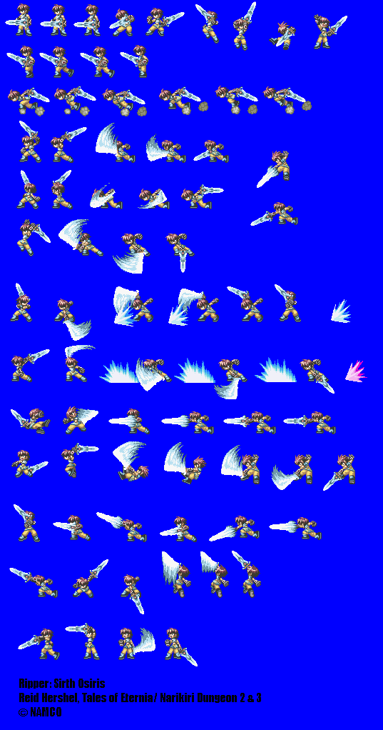 Tales Spritesheets - Tower Of Salvation