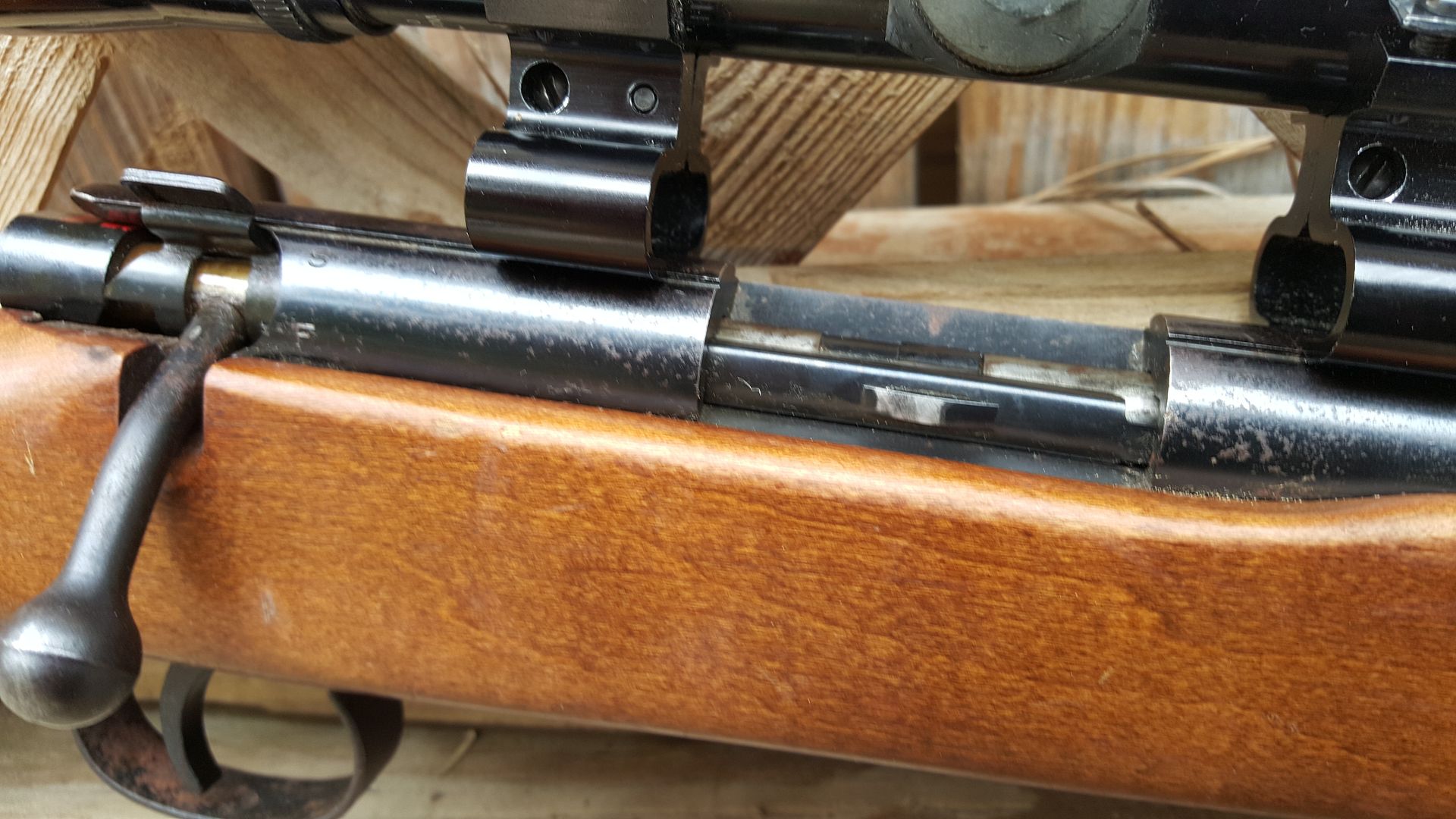I picked up a Winchester Model 121 at the pawn shop for my grandson, no ...