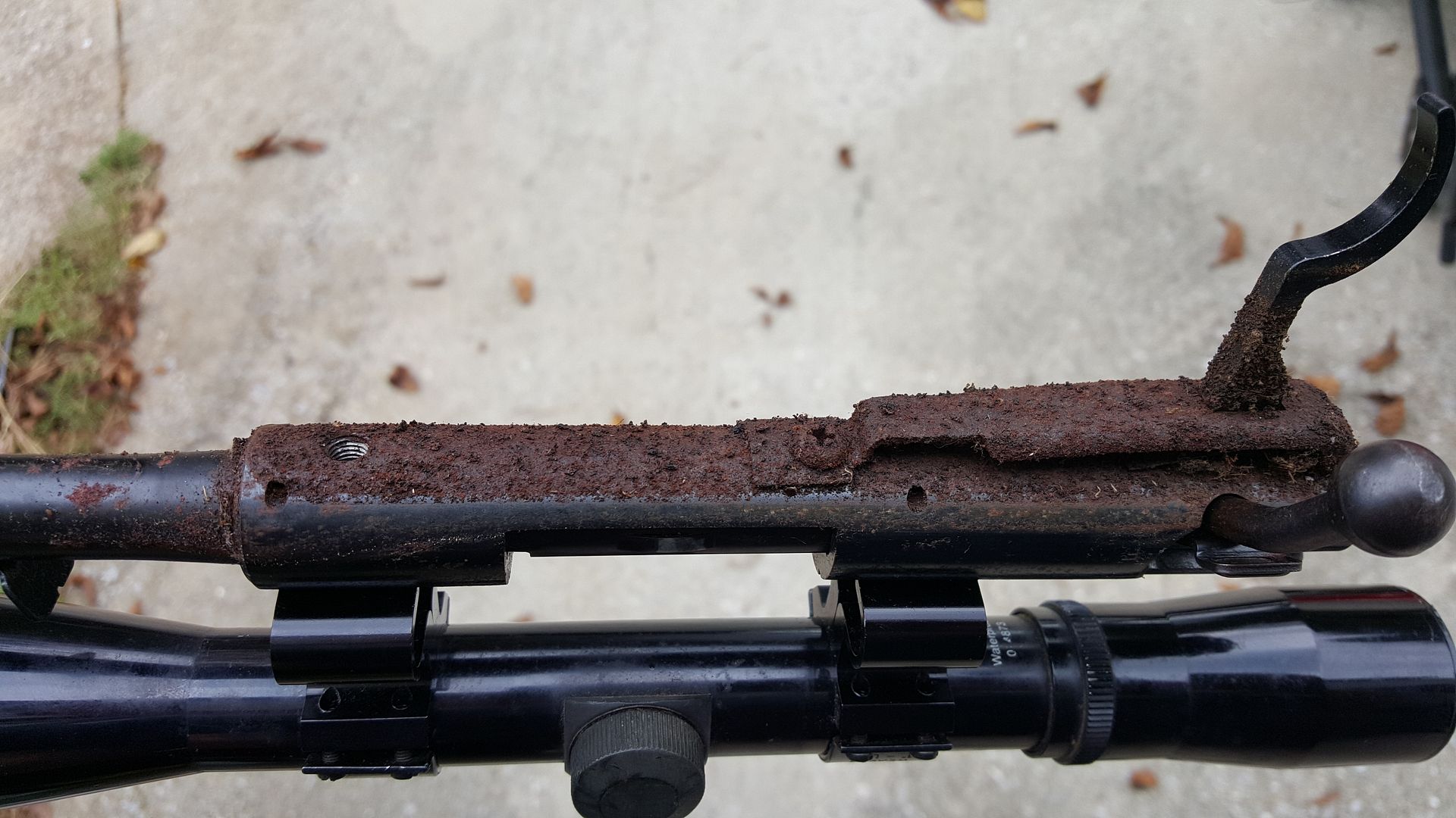 I picked up a Winchester Model 121 at the pawn shop for my grandson, no ...