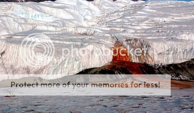 Antarctic Glacier’s Blood-Red Waterfall | We got more bounce in Columbus.