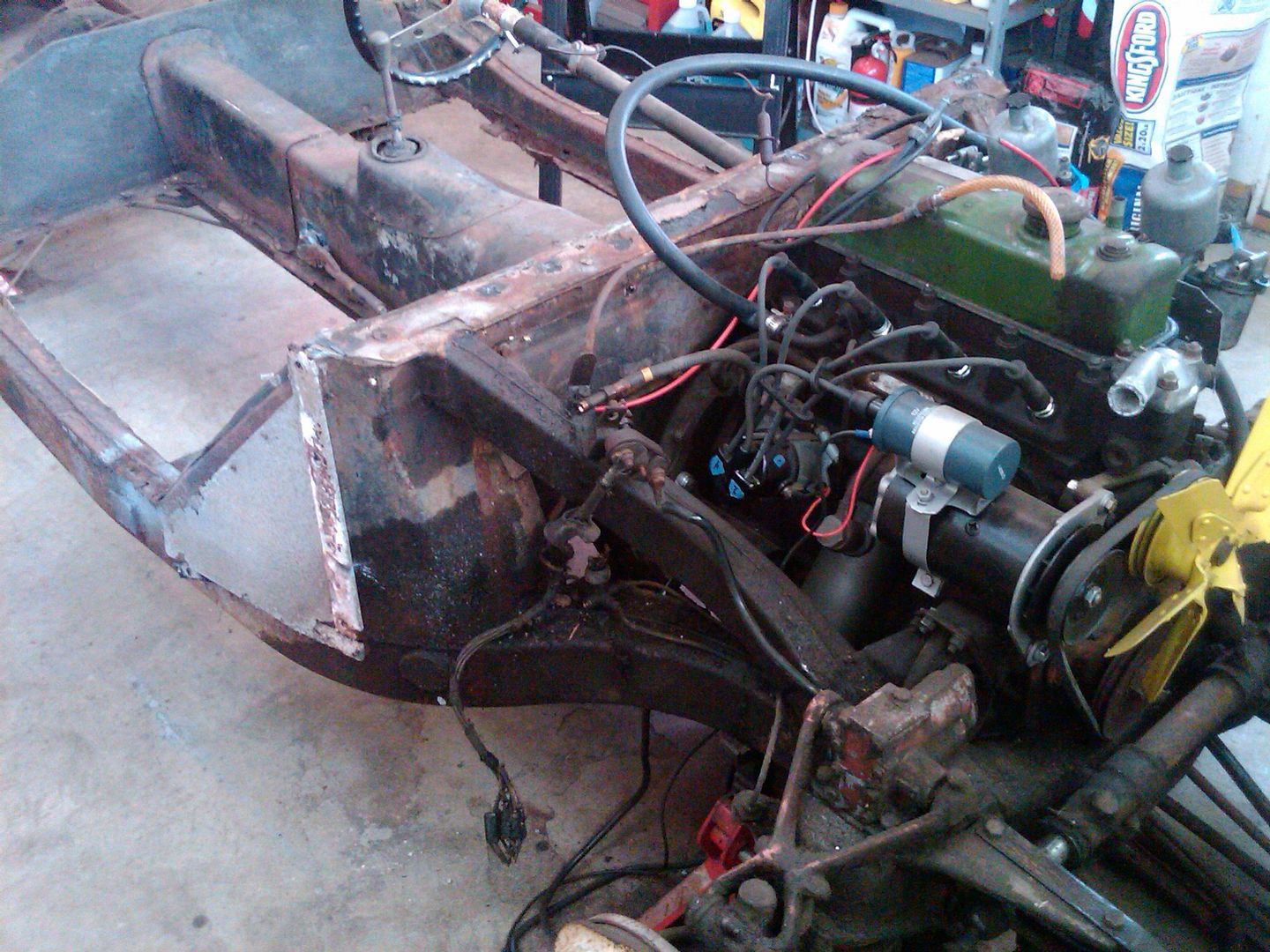 Engine mounts to frame : MGA Forum : The MG Experience