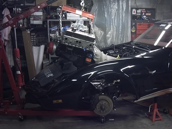 77 L82 engine removal - CorvetteForum - Chevrolet Corvette Forum Discussion