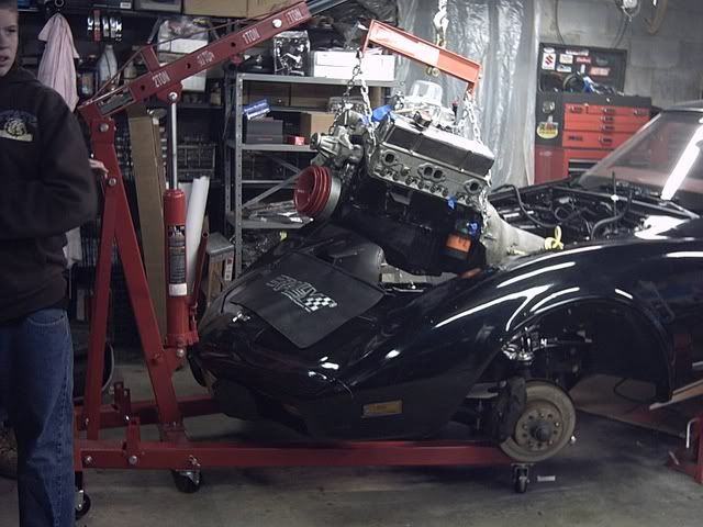 77 L82 engine removal - CorvetteForum - Chevrolet Corvette Forum Discussion