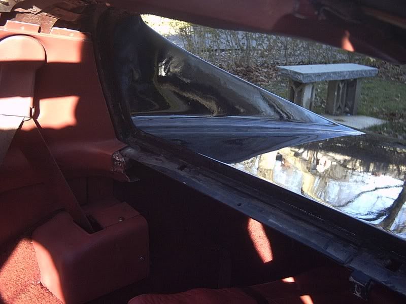 install of a removable rear window in a 77 - CorvetteForum - Chevrolet ...