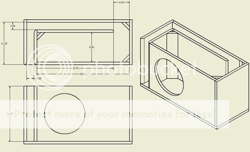 Please review my ported box for a 12" alpine type r
