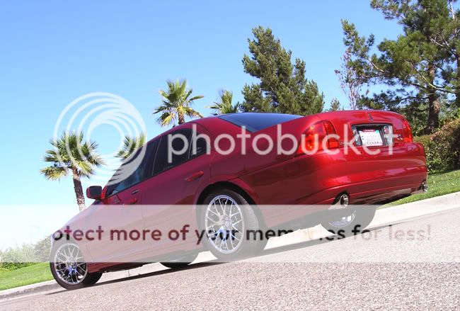 2006 Lincoln LS SVT Vivid Red V8 Custom Premium Elite K&N CAI ...