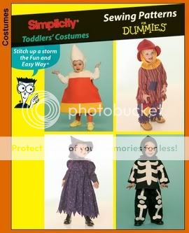 Simplicity Candy Corn costume 4467 pattern review by lisaquilts