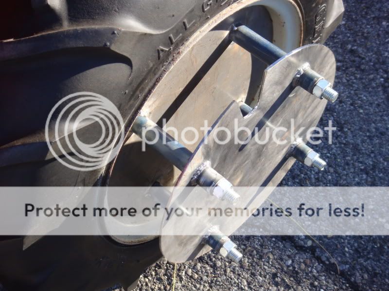 Suburban Dual Wheel Adapter - Custom Built - Wheel Horse Tractors ...