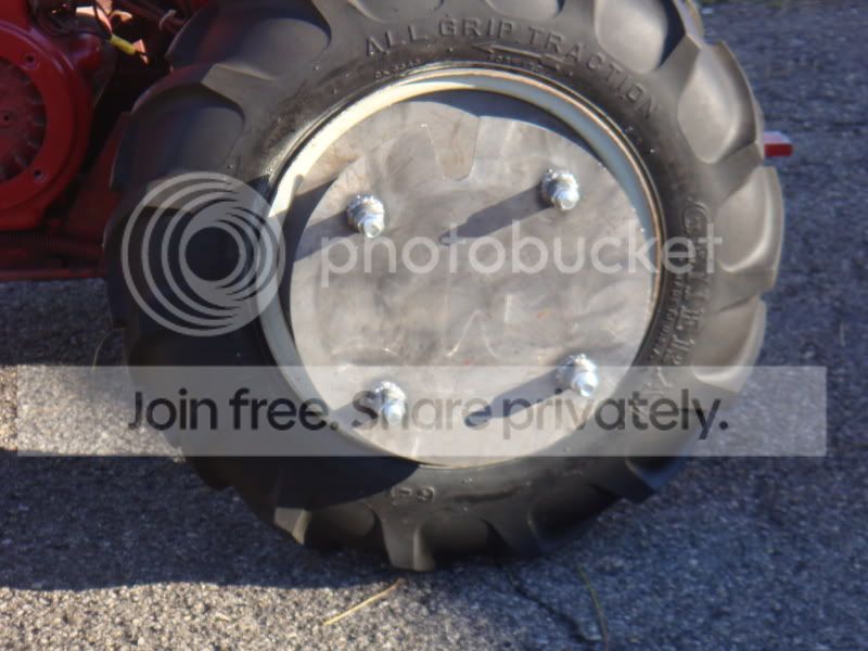 Suburban Dual Wheel Adapter - Custom Built - Wheel Horse Tractors ...