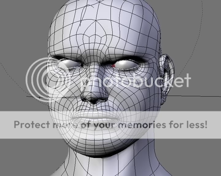 Self portrait, 2/14/06 unwrapped! Material layer test. - Works in ...