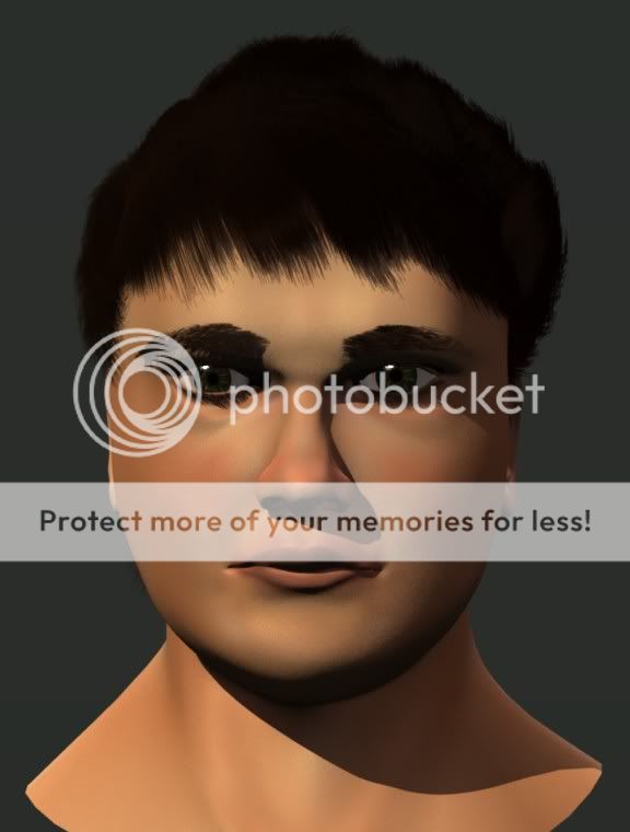 Self portrait, 2/14/06 unwrapped! Material layer test. - Page 4 - Works ...